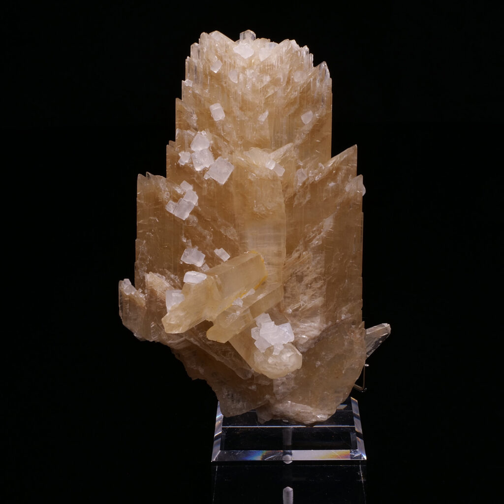HALITE on GYPSUM - Salinas de Otuma, Paracas, Pisco, Ica, Peru - SZ ...