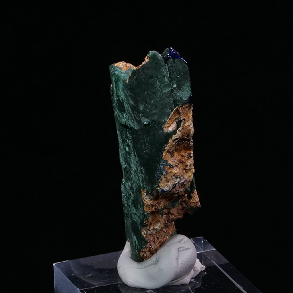 MALACHITE psm AZURITE - Tsumeb Mine, Namibia - SZ MINERAUX