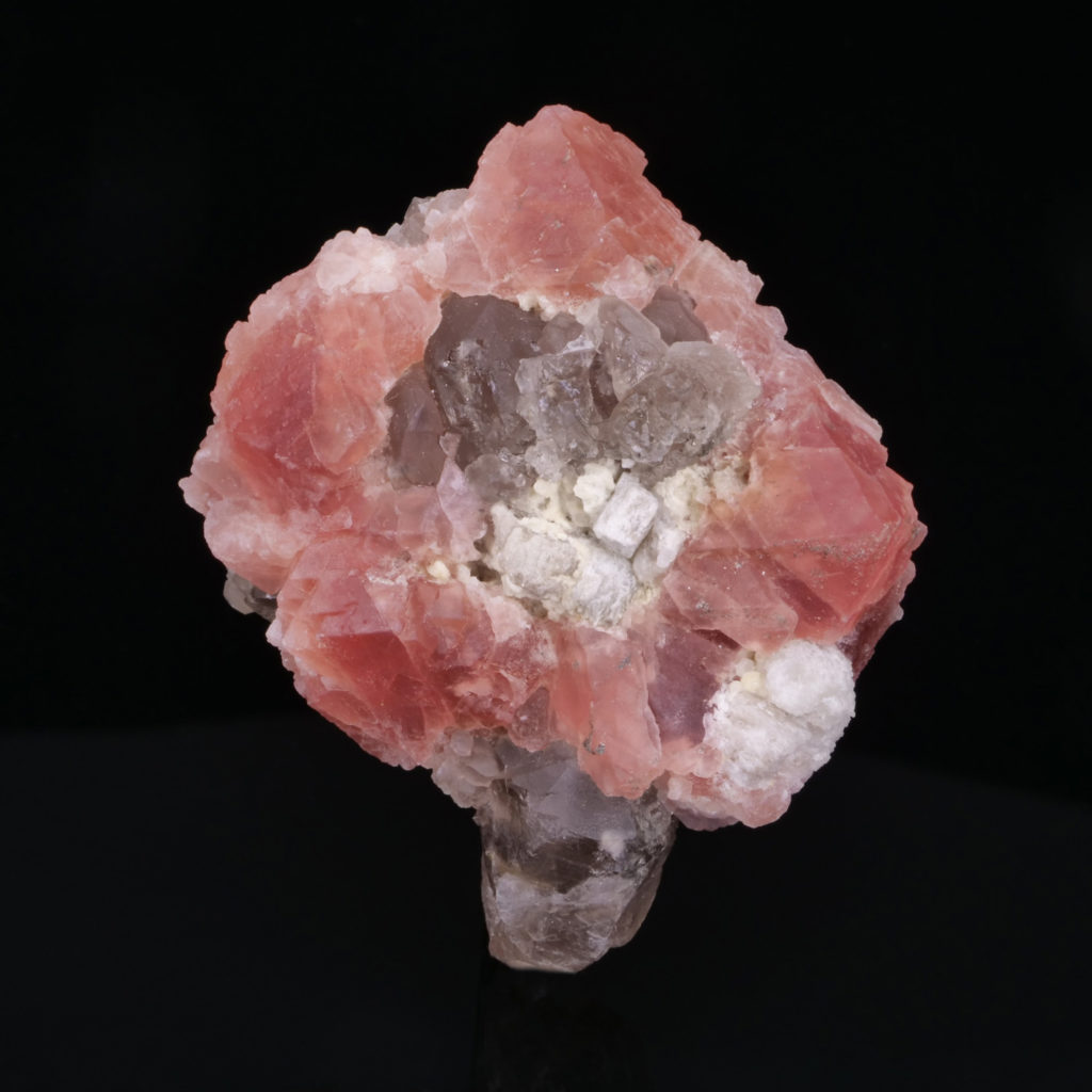 PINK FLUORITE with SMOKY QUARTZ - Mont-Blanc, Chamonix, France - SZ ...